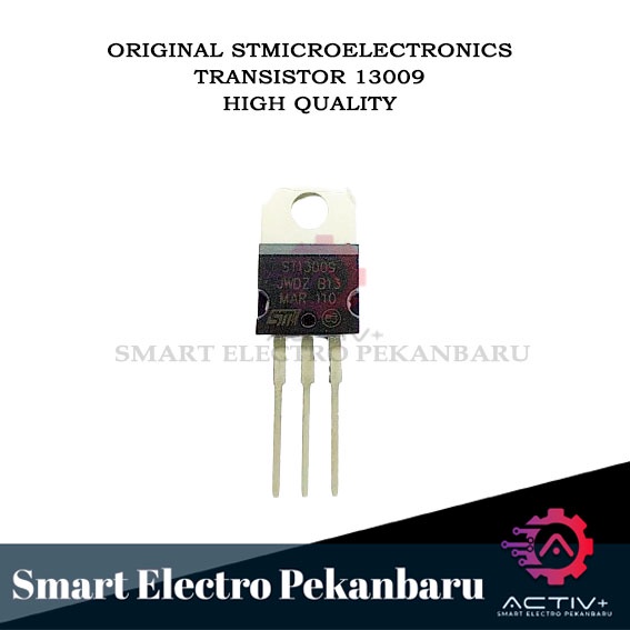 Jual ORIGINAL TRANSISTOR ST13009 STMICROELECTRONICS 13009A High Voltage ...