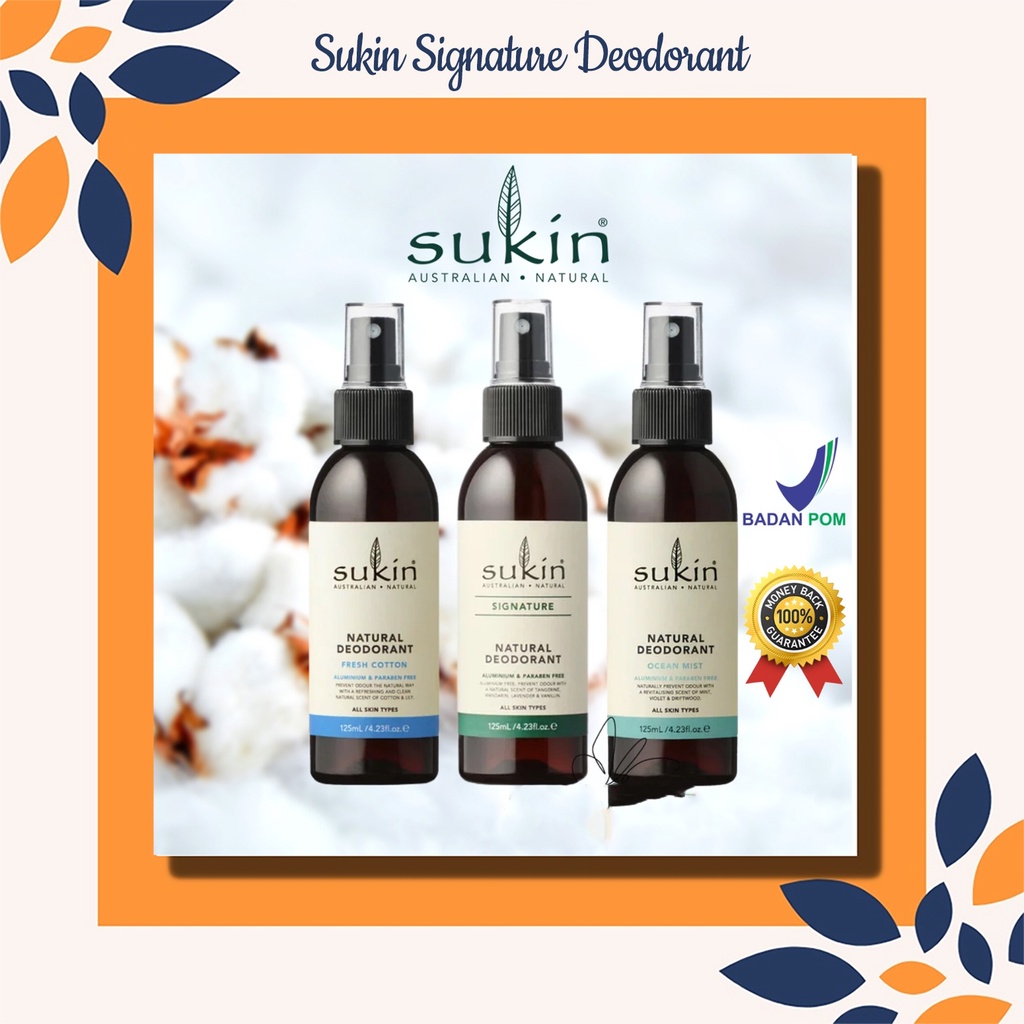Jual Sukin Signature Deodorant 125ml | Shopee Indonesia