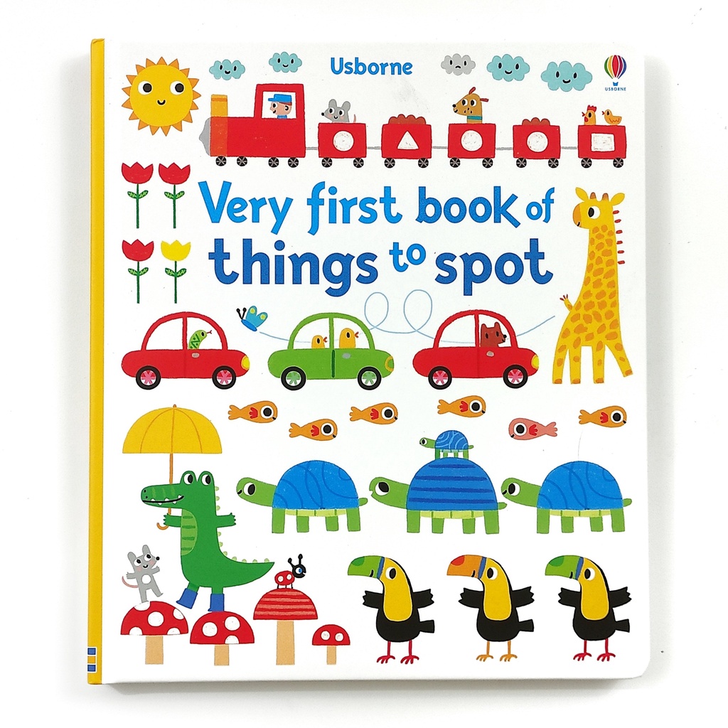 Jual ORIGINAL Usborne Very First Book of Things to Spot - Leon Books ...