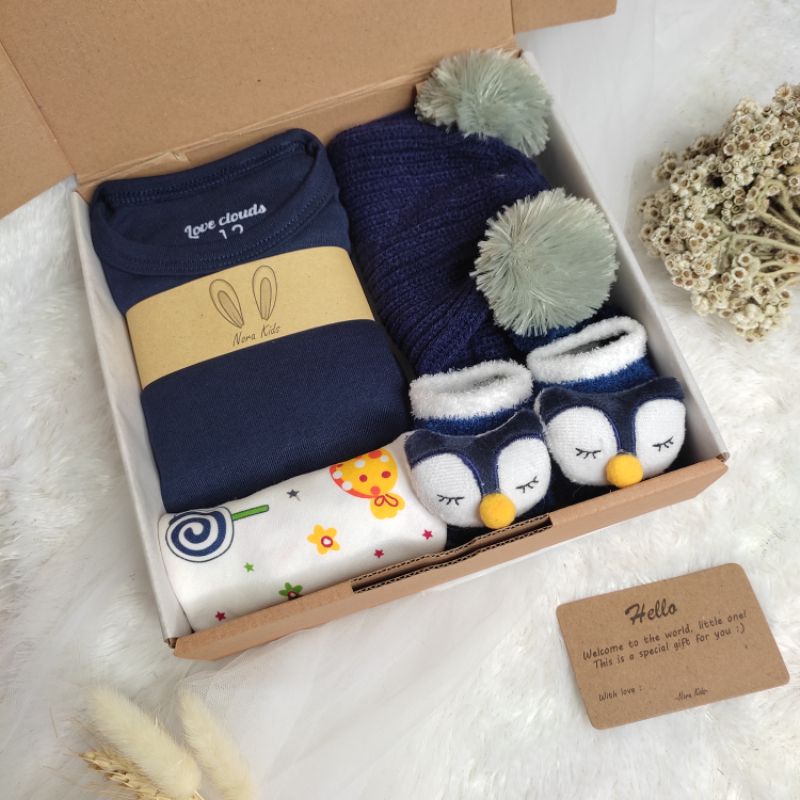 Jual Nora Kids Hampers Bayi | Newborn Bany Gift Box | Kado Lahiran Bayi ...