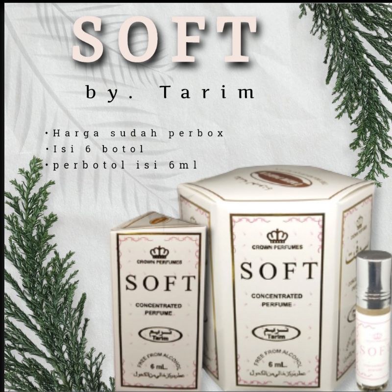 Jual SOFT BY TARIM PARFUM ISI 6 BOTOL | Shopee Indonesia