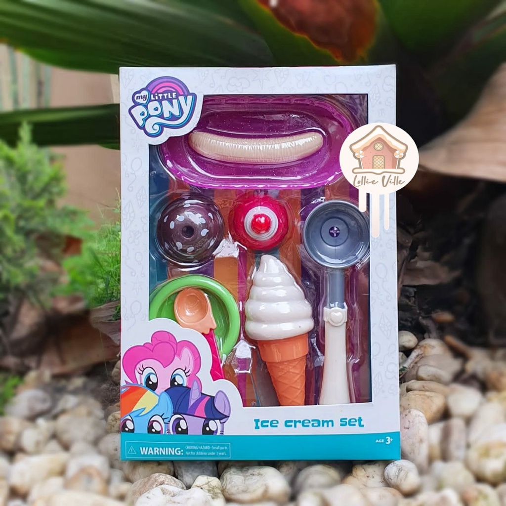 Jual My Little Pony Ice Cream Set | Shopee Indonesia