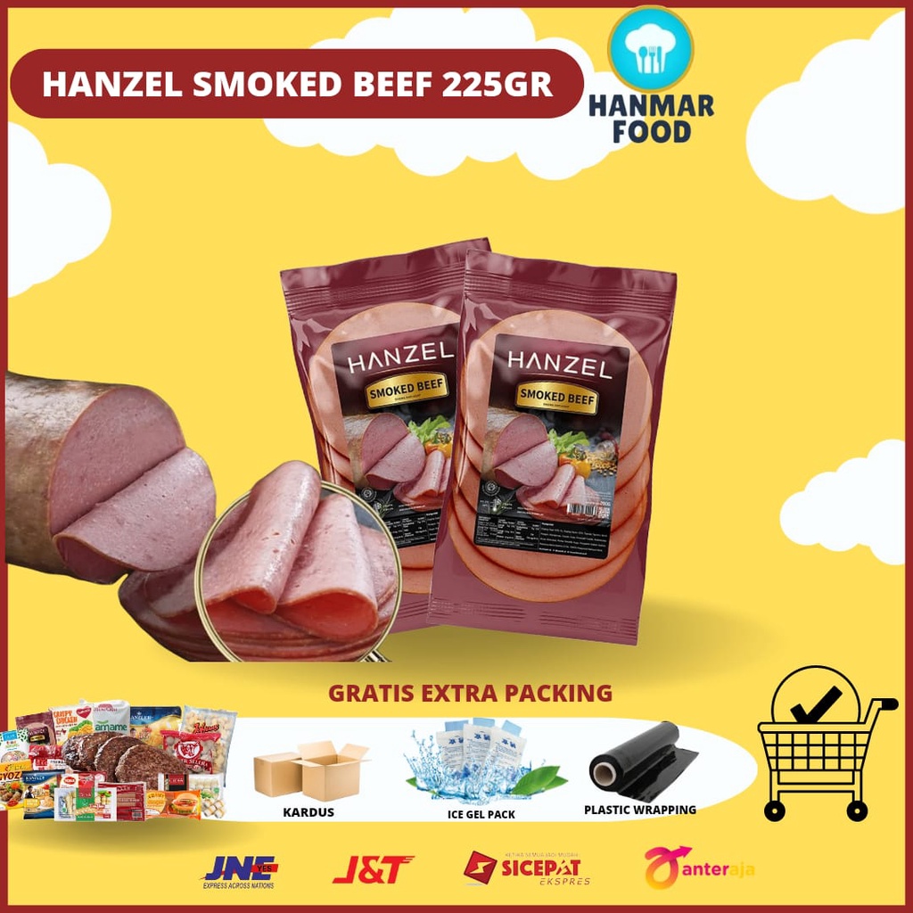 Jual Smoked Beef Hanzel - Daging Asap 10 pcs | Shopee Indonesia