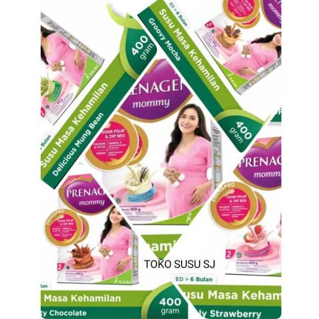 Jual HARGA SPESIAL PRENAGEN MOMMY IBU HAMIL COKLAT VANILA MOKA STRAWBERRY KACANG HIJAU 400 GR ...