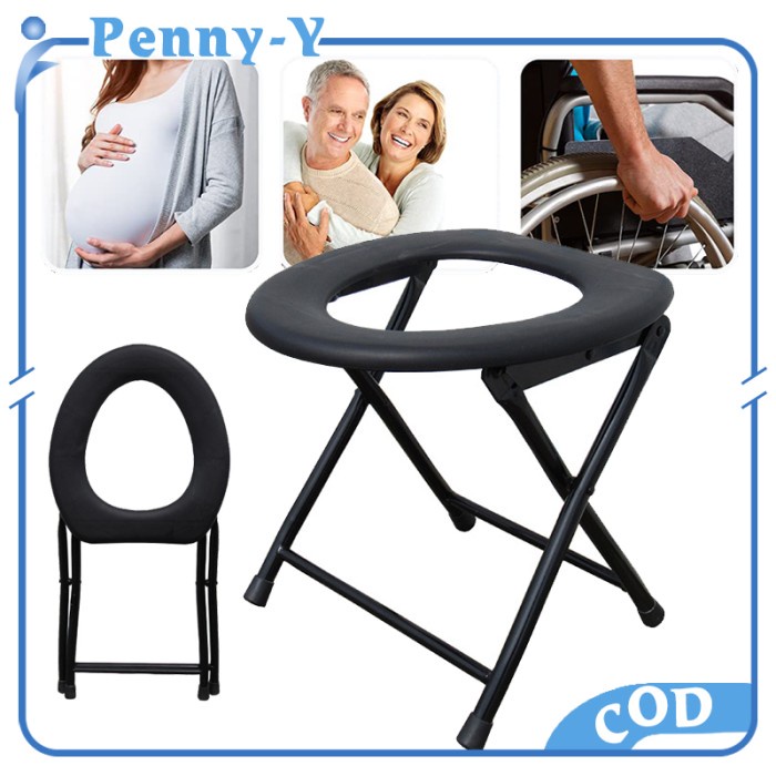 Jual `````````] WC Duduk Portable/Kursi Toilet Duduk/Orang Tua Cacat ...