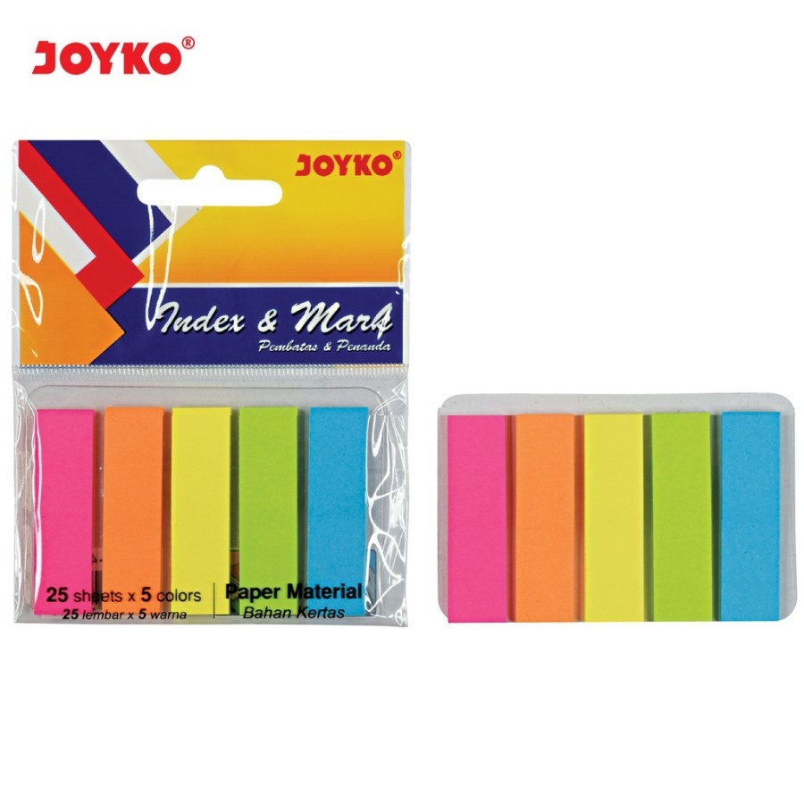 Jual Sticky Notes / Index Mark / Penanda Pembatas Kertas JOYKO IM-45 ...