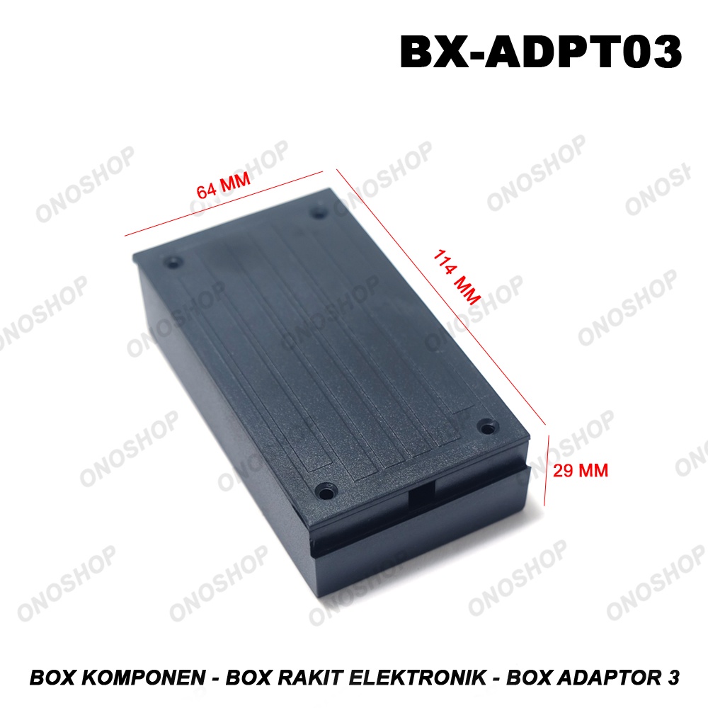 Jual Box Komponen - Box Rakit Elektronik - Box Adaptor 3 | Shopee Indonesia