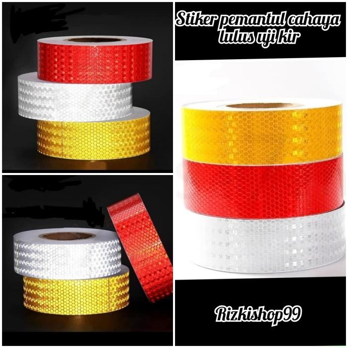 Jual Stiker Skotlet Reflektor Mobil Box Lulus Uji Kir 5Cm X 45M 046 ...