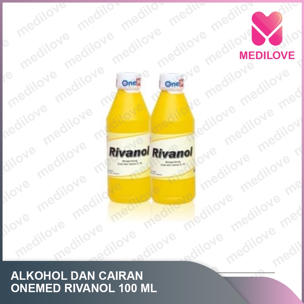 Jual Rivanol 100 ml OneMed / Rivanol 100ml / Cairan Antiseptic ...