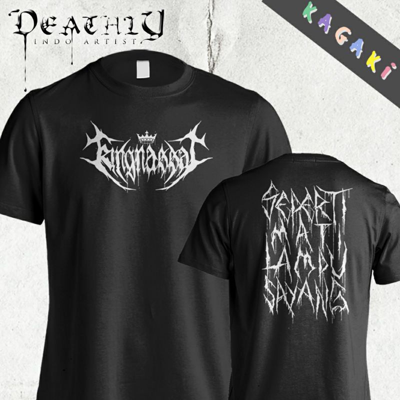 Jual Kagaki Merch Kaos Viral - King Nassar (Metal Logo) | Shopee Indonesia