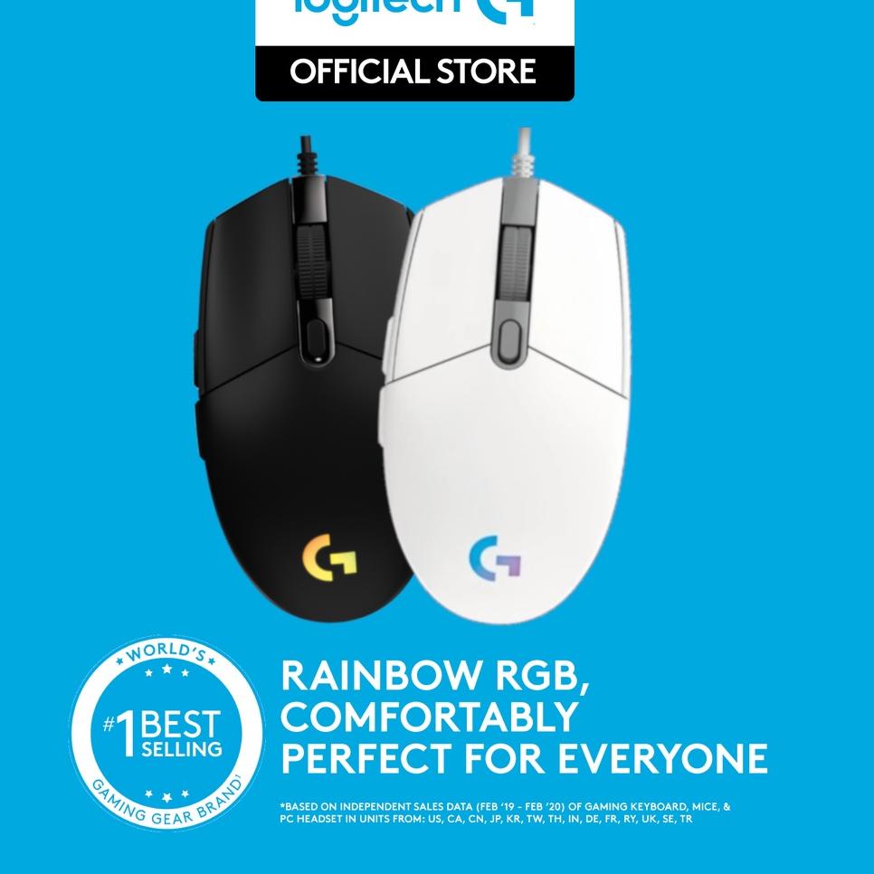 Jual [184] Logitech G102 Mouse Gaming Wired RGB Lightsync with Macro ...