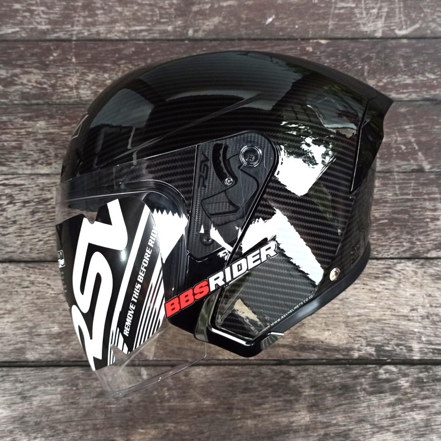 Jual Helm RSV New Windtail Carbon | Shopee Indonesia