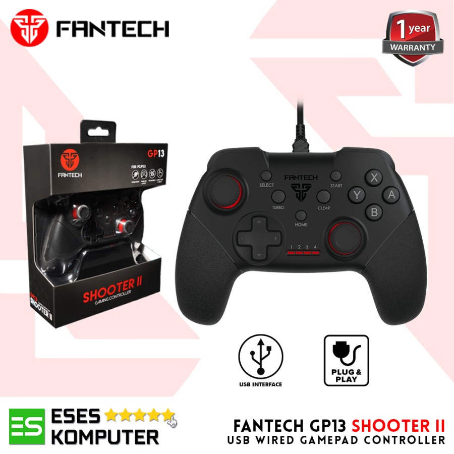 Jual Gamepad Fantech GP13 Shooter II - Wired Gaming Controller ...
