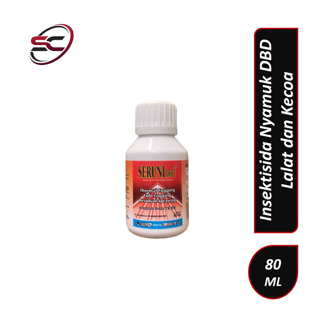 Jual SERUNI 100 EC 80 ML - Obat Fogging Nyamuk DBD Lalat Kecoa Dan ...