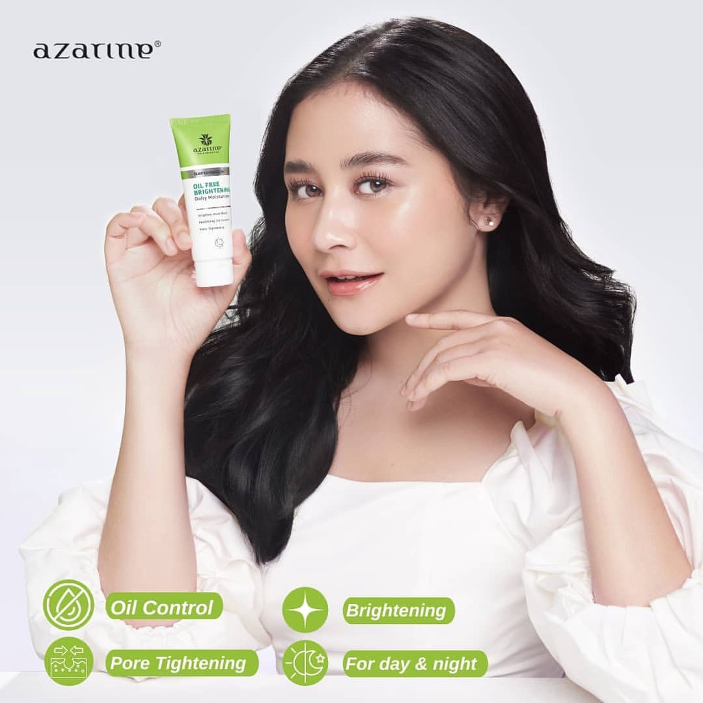 Jual Azarine Oil Free Brightening Daily Moisturizer 40ml - Anti Acne ...