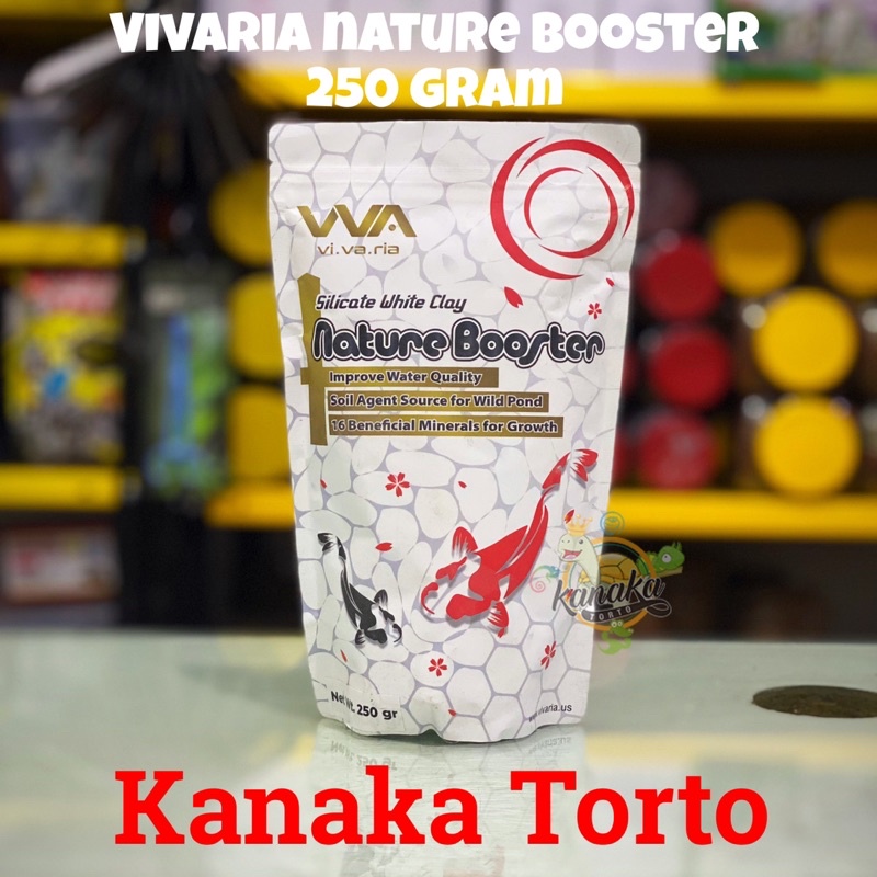 Jual Vivaria Nature Booster 250 gram Mineral untuk Koi Koki Ikan ...
