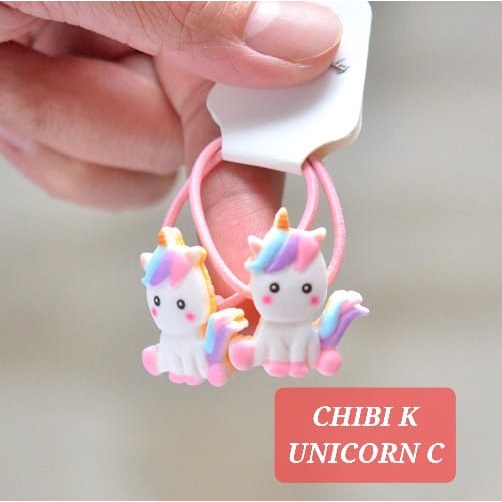 Jual KARET RAMBUT CHIBI PRINCESS ASKSESORIS RAMBUT ANAK CEWEK KOREA ...