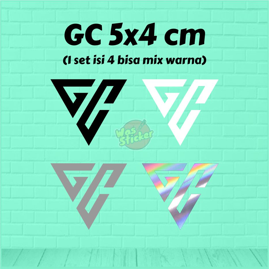 Jual sticker GC viral cutting oracal | Shopee Indonesia