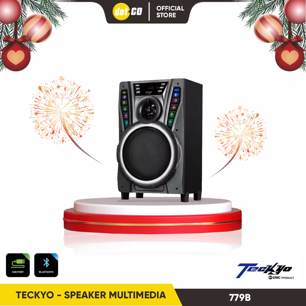 Jual SPEAKER TECKYO 779B BLUETOOTH BY GMC | TERMURAH + GRATIS ONGKOS KIRIM* | Shopee Indonesia
