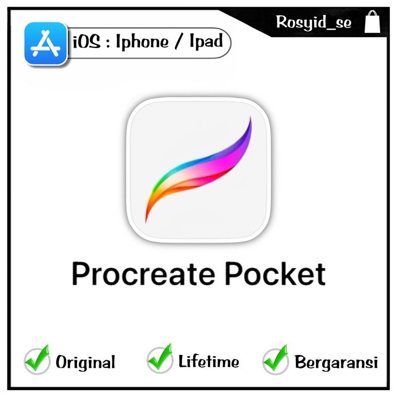 Jual PROCREATE POCKET - IOS (ORIGINAL) | Shopee Indonesia