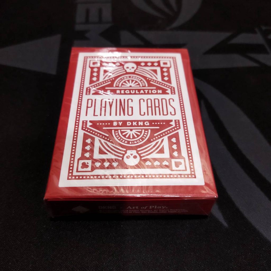 Jual DKNG Red Wheel Playing Card - Kartu Remi | Shopee Indonesia