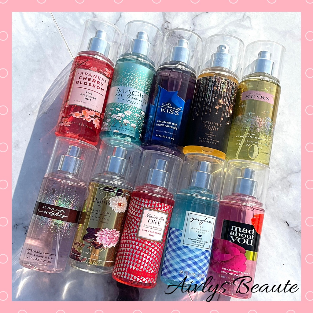 Jual MINI SIZE Body Mist 75mL Mini Travel Size | Shopee Indonesia