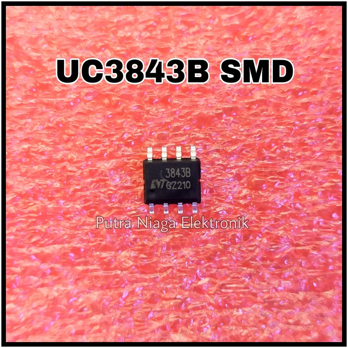 Jual ic UC3843B SMD SOP8 UC3843 High Current Mode PWM Controller 3843 putr4n14 Kualitas Baik ...