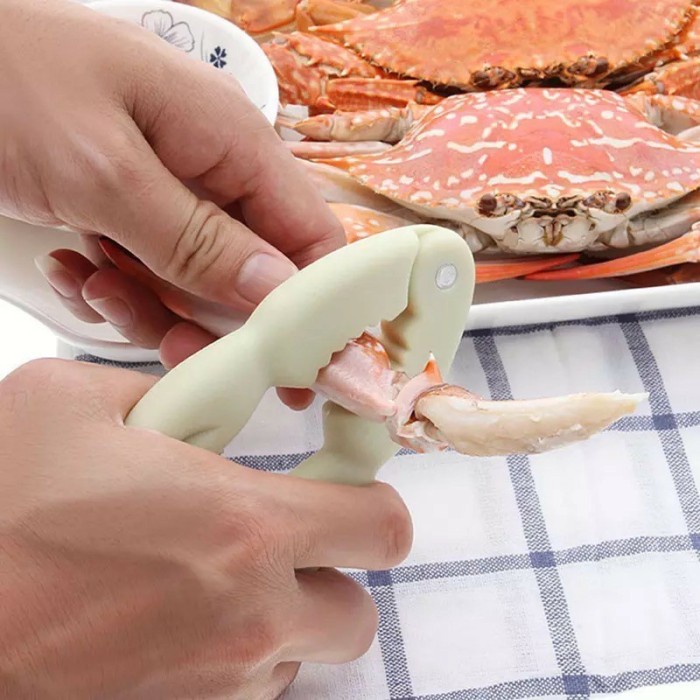 Jual Set Tang Capit Penjepit Cangkang Kepiting Crab Cracker | Shopee ...