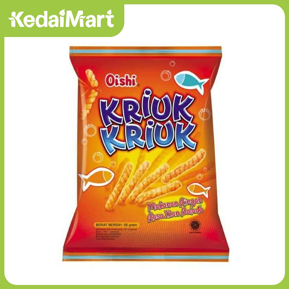 Jual Oishi Kriuk Kriuk Ikan Balado 65 Gram | Shopee Indonesia