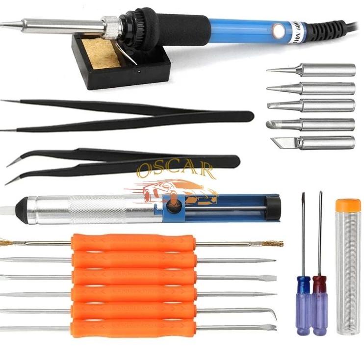 Jual Hot Limited Solder Listrik 60 Watt Murah Paket Penyedot Penghisap Timah Set Kit Lengkap ...