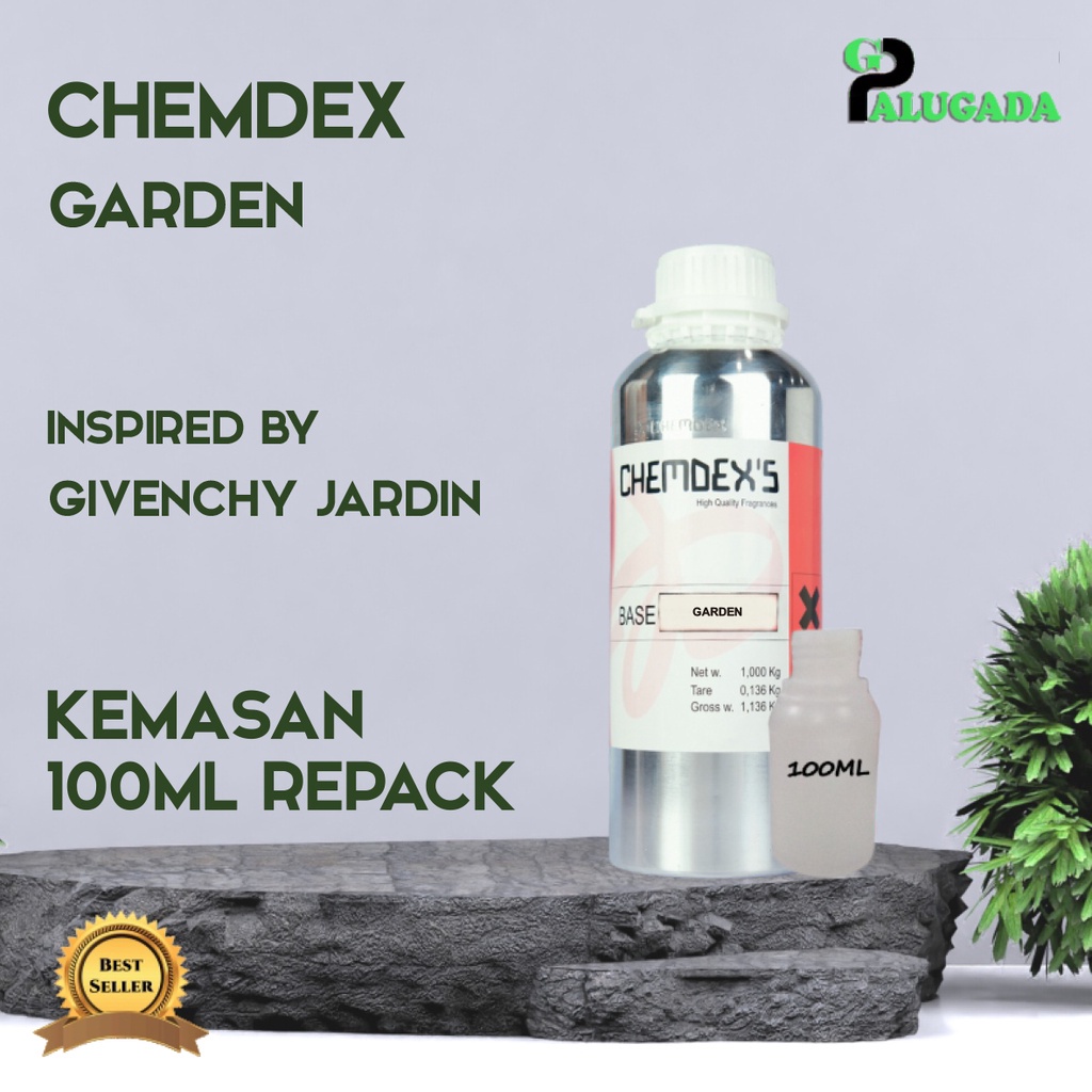 Jual BIBIT PARFUM MURNI GARDEN | 100ML | CHEMDEX | REPACK | Shopee ...