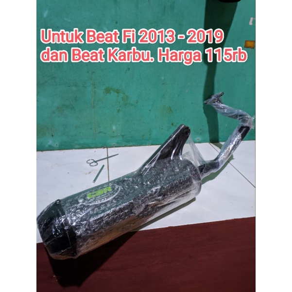 Jual Knalpot Csr Bobokan Beat Fi 2019 kebawah, beat karbu ,scoopy,vario ...