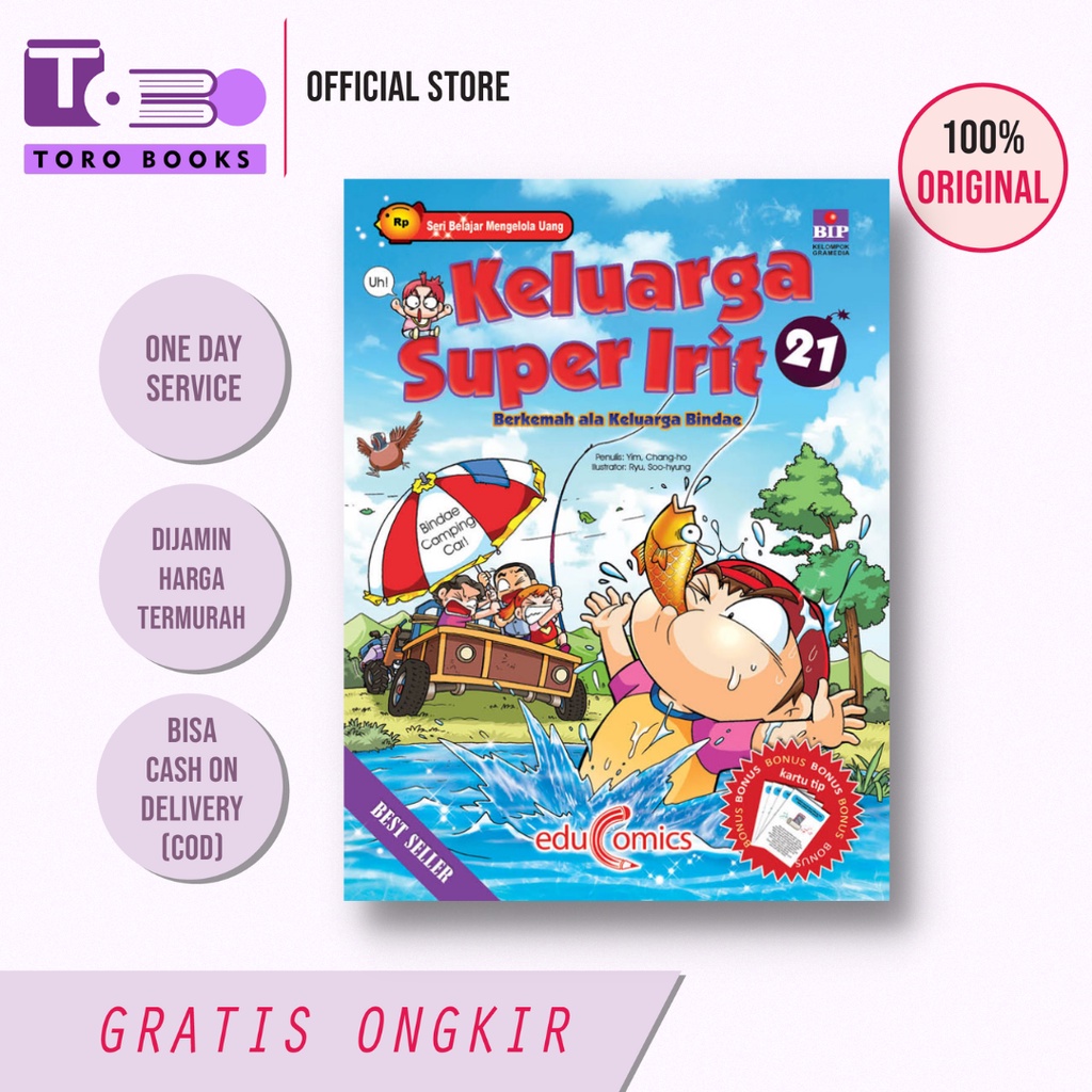 Jual Buku EDUCOMICS : KELUARGA SUPER IRIT ( vol 1-39) | Shopee Indonesia