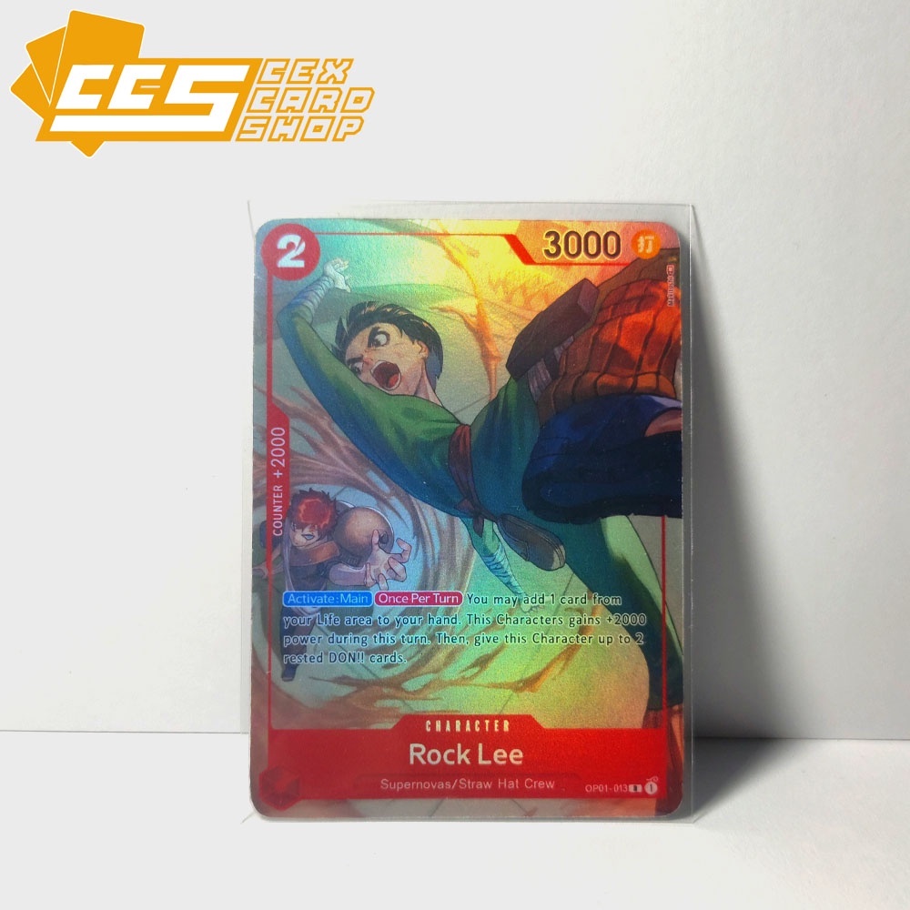 Jual Sanji (Parallel) Rocklee ver - R - OP01-013 - One Piece TCG (Custom) | Shopee Indonesia