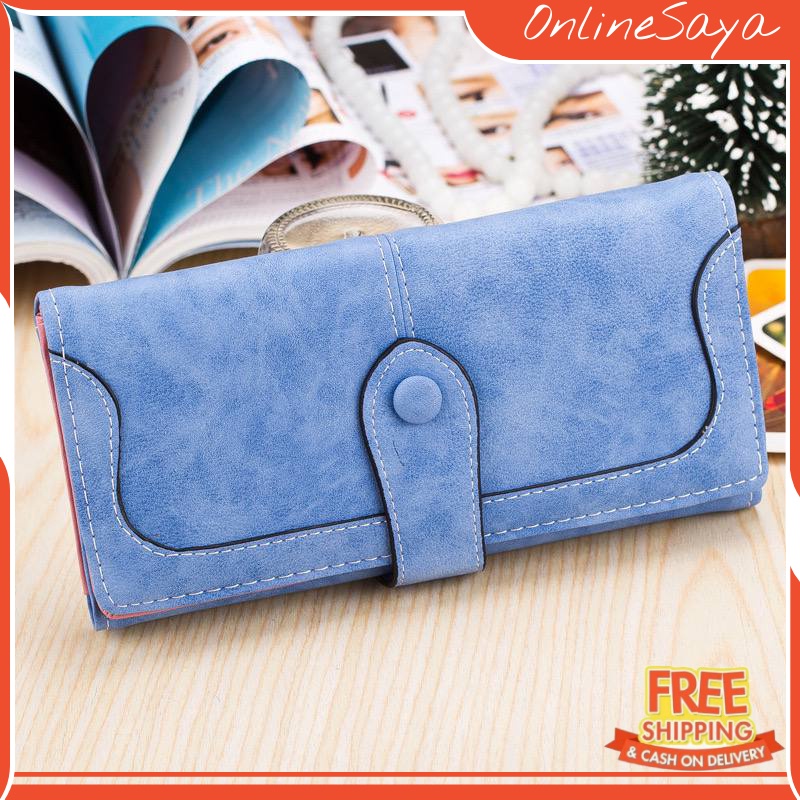 Jual MODEL DOMPET WANITA PANJANG C097-6 KULIT IMPORT KOREA MURAH ...