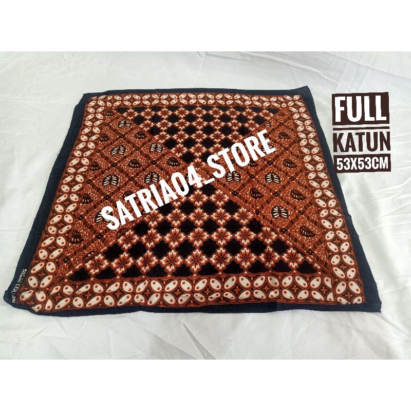 Jual 1 pcs slayer batik SEGIEMPAT 53x53cm/slayer motif/bandana ...