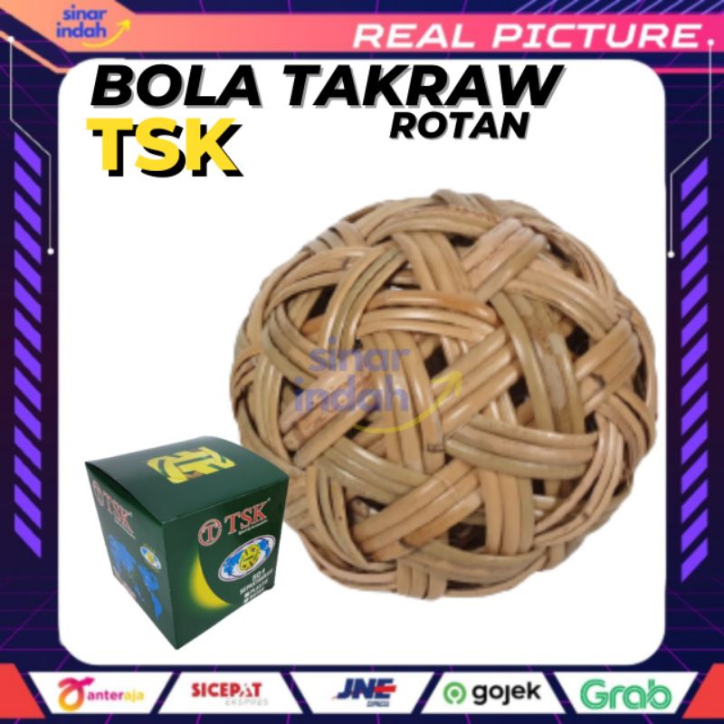 Jual Bola Sepak Takraw Rotan TSK | Shopee Indonesia