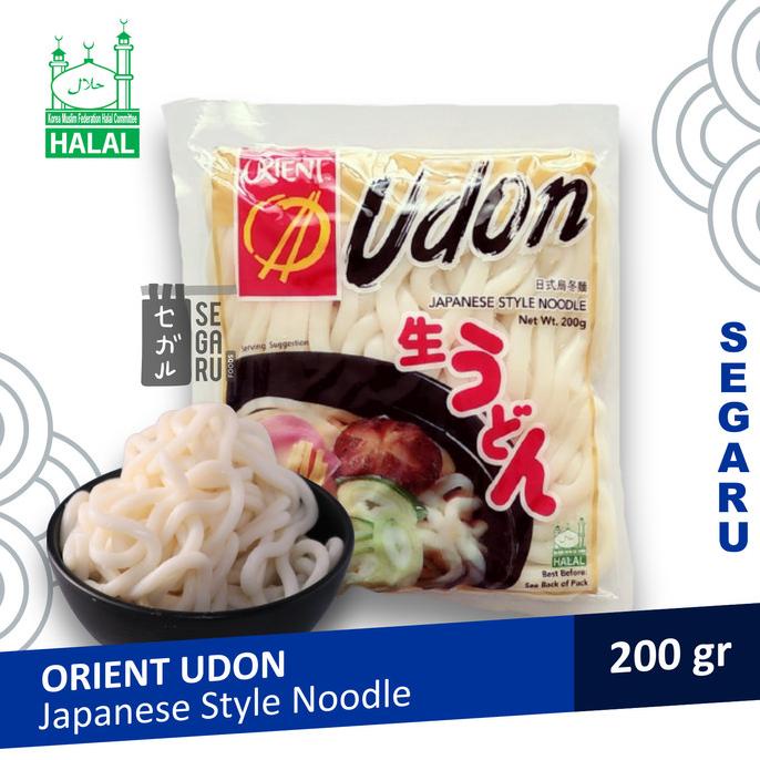 Jual Orient Udon Halal - Japanese Style Noodle 200 Gr | Shopee Indonesia