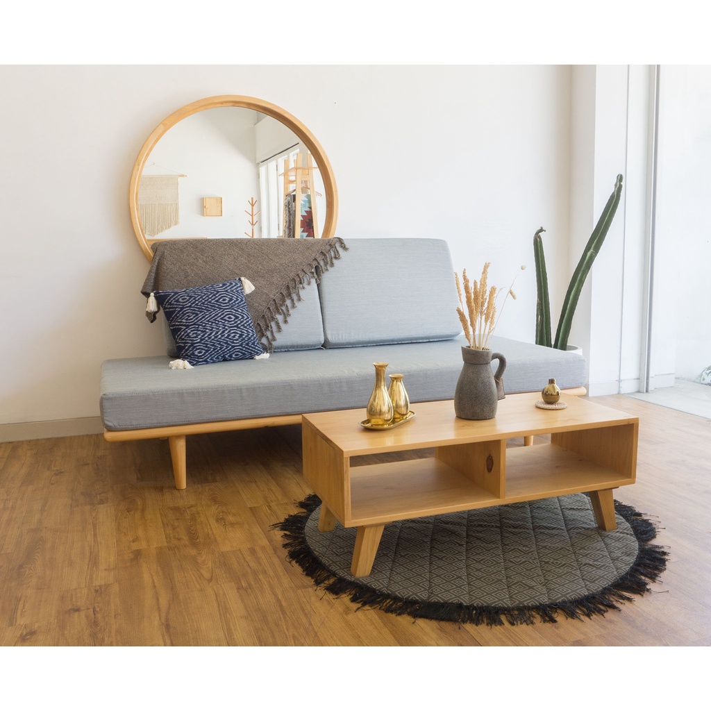 Jual Kursi Bench Sofa Bed Plus Meja Minimalis | Shopee Indonesia