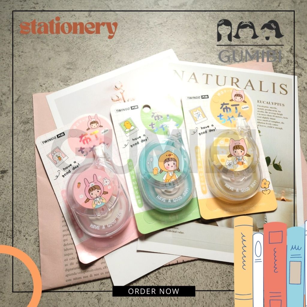 Jual CORRECTION TAPE CEWE HAVE A GOOD DAY TIP- EX TWINGO CUTE GIRL TIP ...