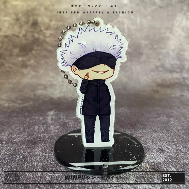 Jual Standee Keychain Satoru Gojo Anime Jujutsu Kaisen | Shopee Indonesia