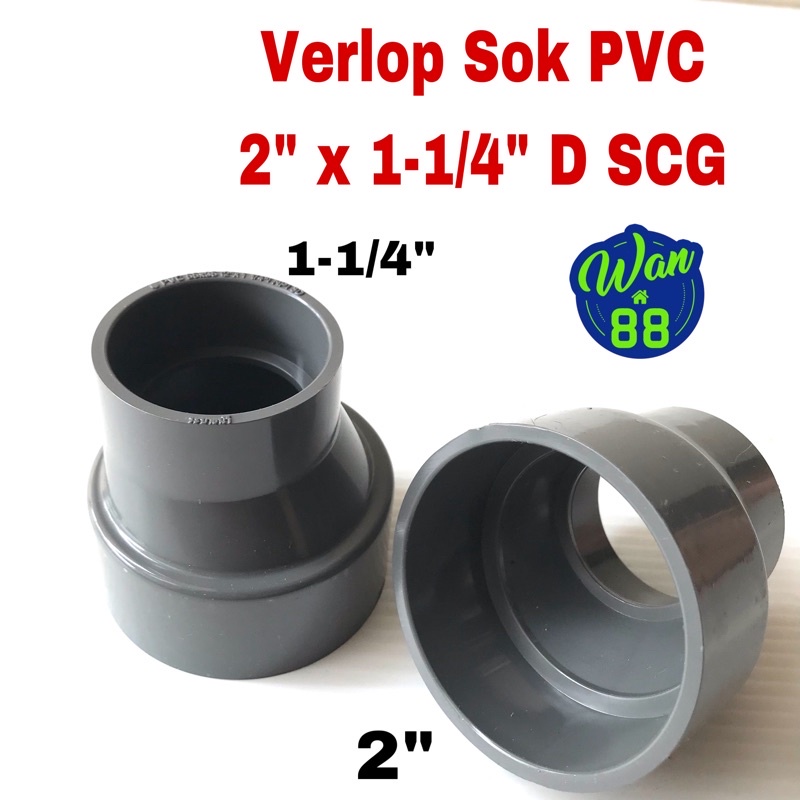 Jual Verlop Sok PVC 2” x 1-1/4” D SCG / Reducer | Shopee Indonesia