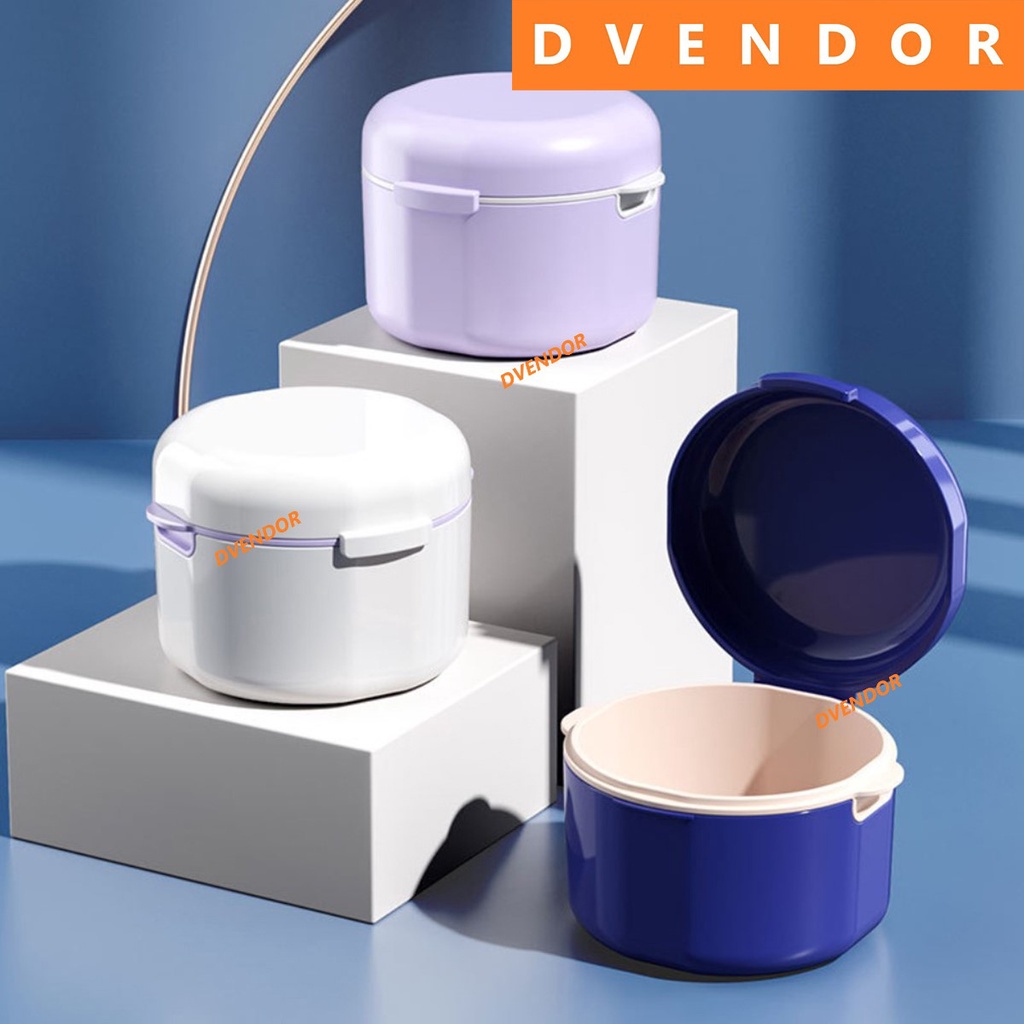 Jual DENTURE BOX DENTURE TRAVEL STORAGE CASE WADAH TEMPAT PENYIMANAN ...