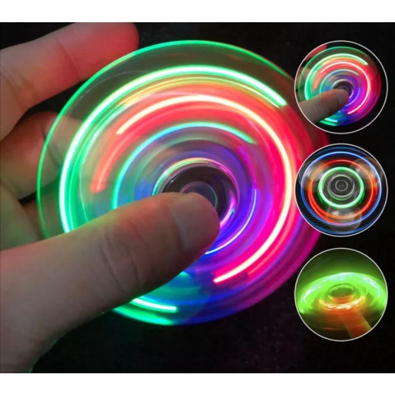 Jual Mainan Spinner Nyala / Fidget Spinner Led | Shopee Indonesia
