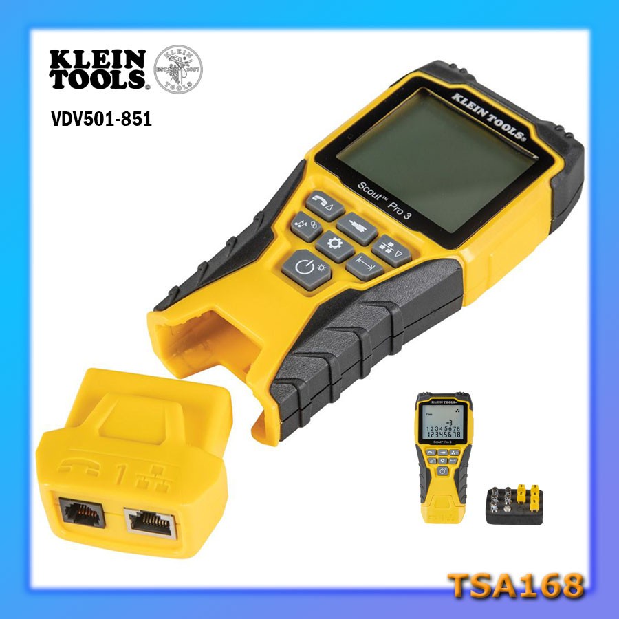 Jual Klein Tools VDV Scout Pro 3 Tester Kit VDV501-851 Easy Test ...