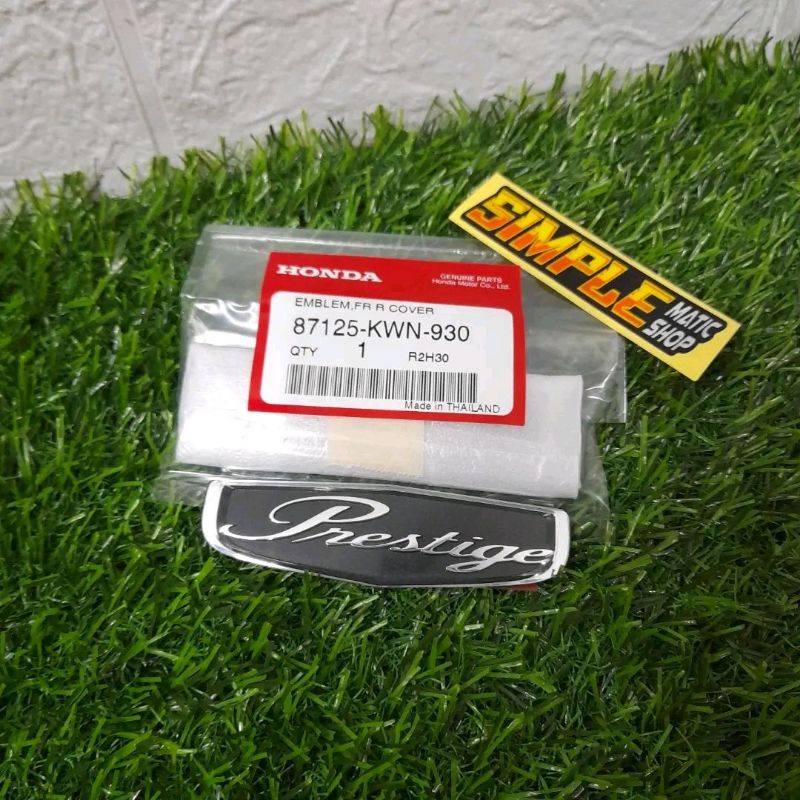 Jual emblem prestige hitam original honda Thailand | Shopee Indonesia