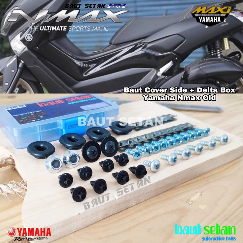 Jual Baut Fullset Body Kanan-kiri + Deltabox Yamaha Nmax 2015-2019/Baut ...