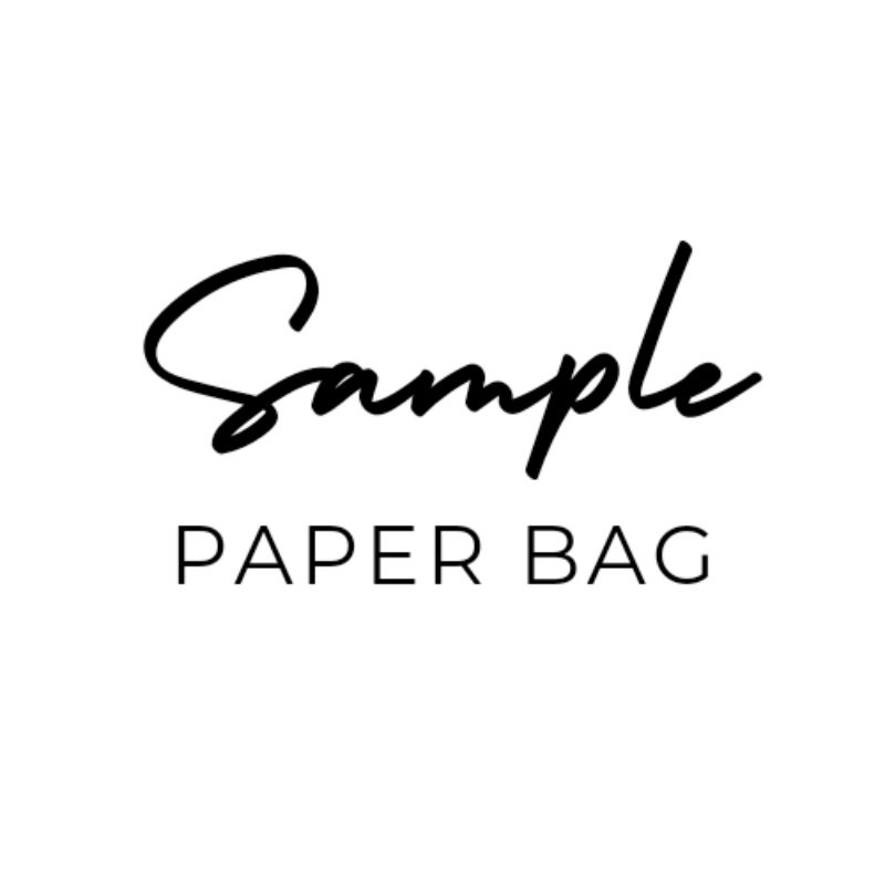 Jual Paket Sample Paper Bag Contoh Paper Bag Shopee Indonesia