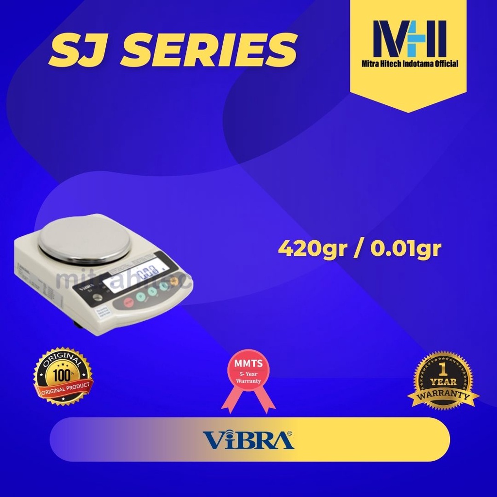 Jual Timbangan Digital Vibra SJ Series 420/0,01 gr Shinko Denshi | Shopee Indonesia