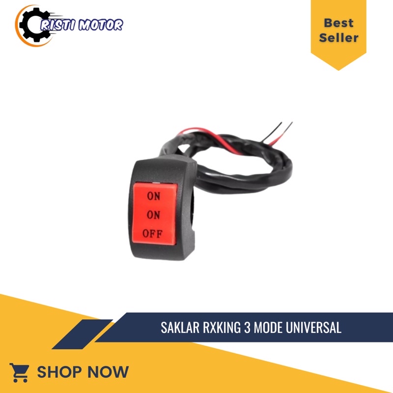 Jual SAKLAR RXKING 3 MODE UNIVERSAL SAKLAR MODE ON OFF SWITCH 3 MODE ...
